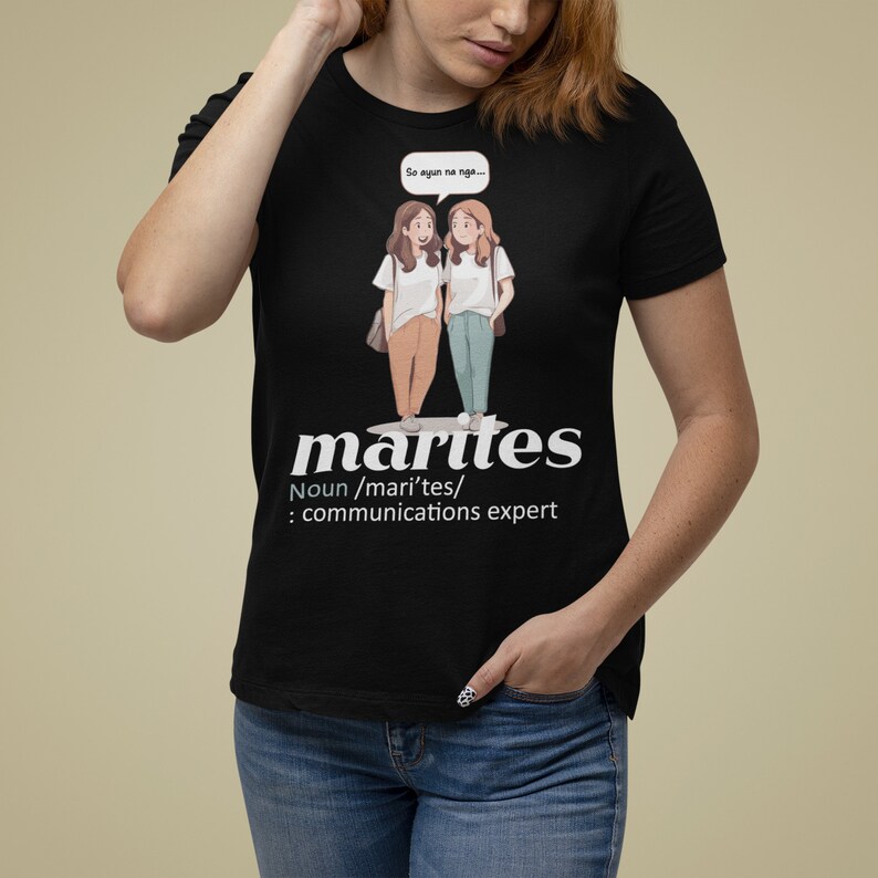 Marites T-shirt - Filipino Funny Shirt, Pinoy Humor T-shirt, Gossip Tee ...