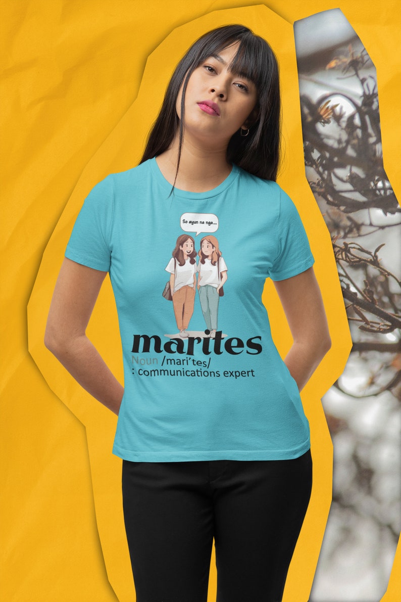 Marites T-shirt - Filipino Funny Shirt, Pinoy Humor T-shirt, Gossip Tee ...