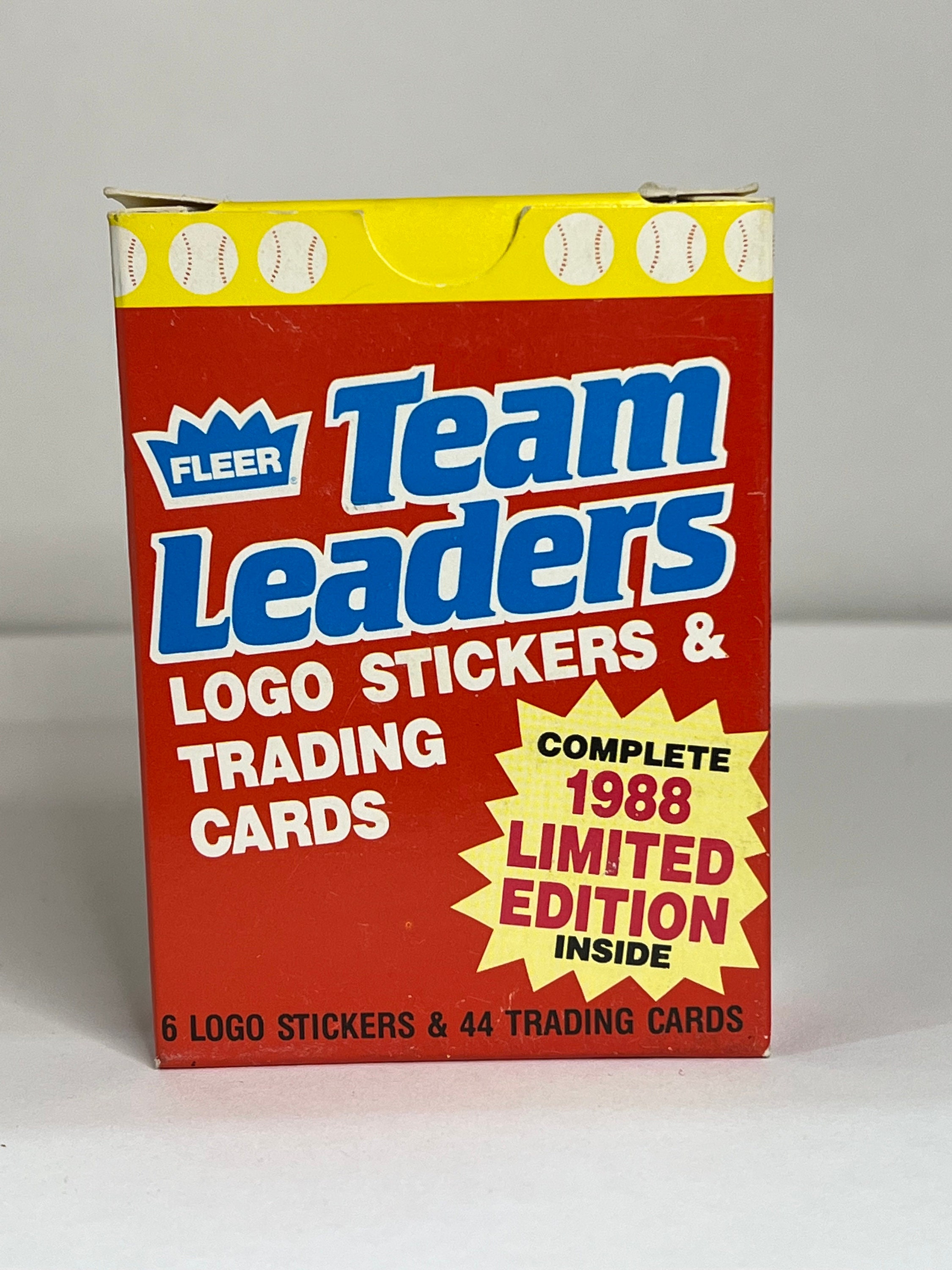 Fleer Team Logo Stickers
