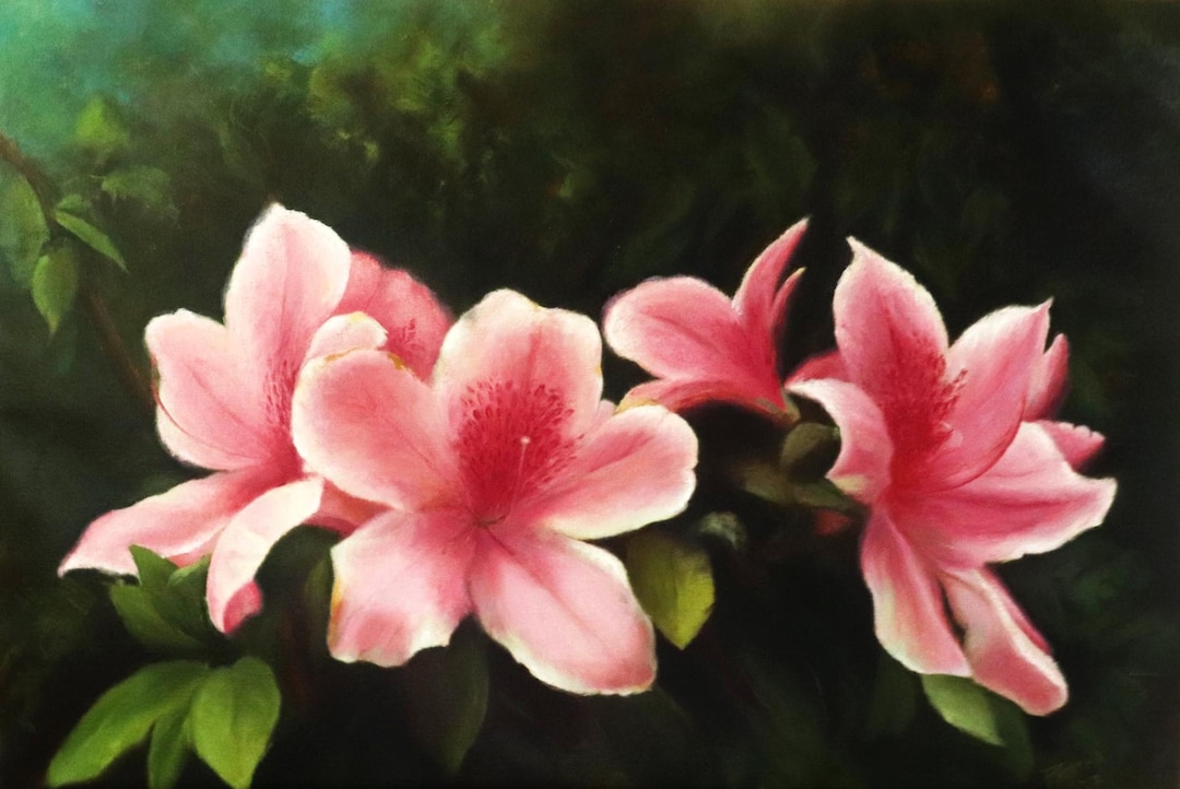 Art Print - Azaleas - Etsy