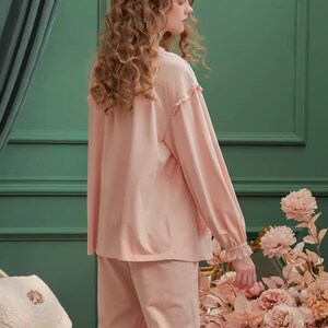French Style Full Sleeves Cotton Pajamas Sets - Etsy