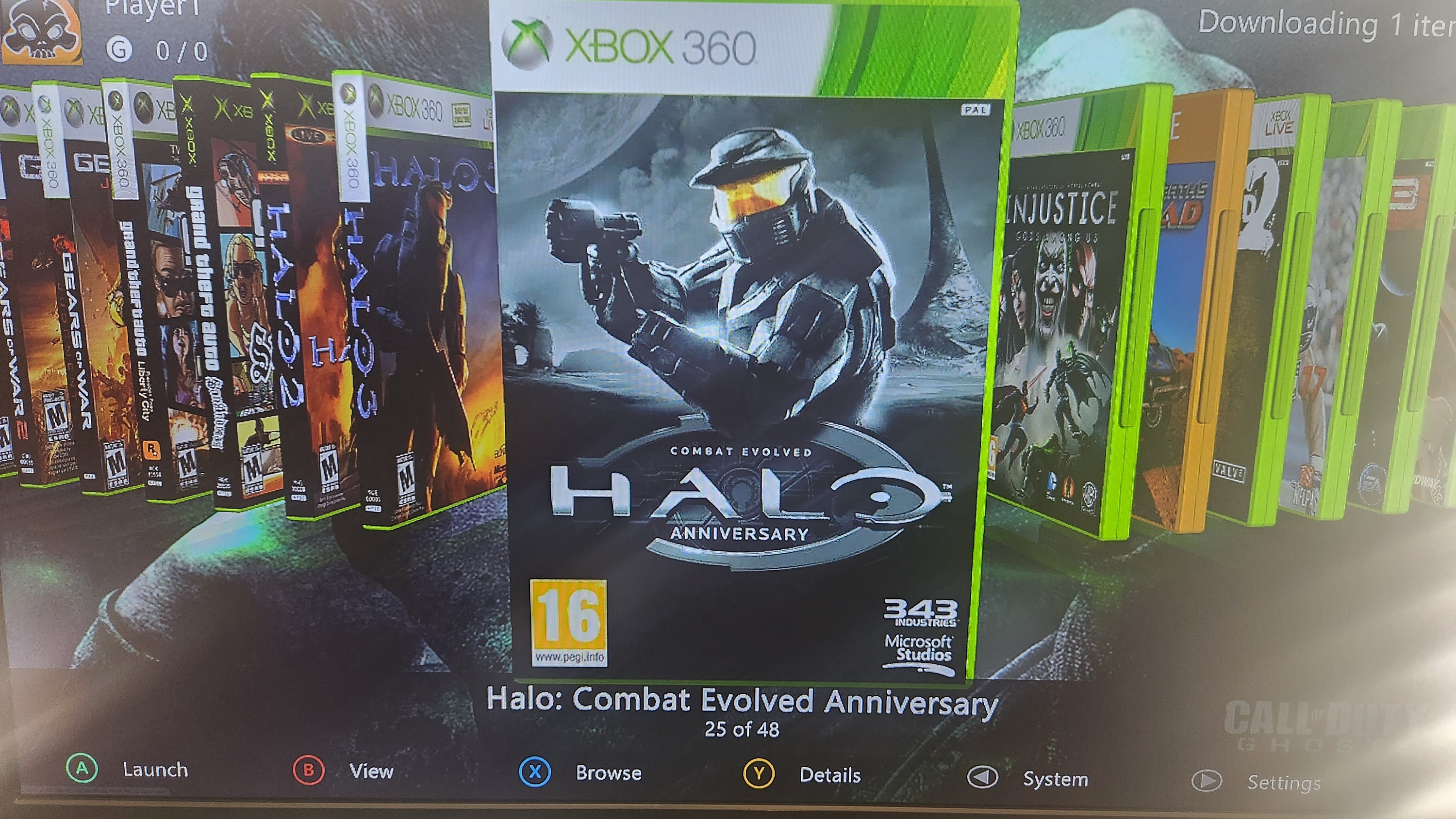 Custom Xbox 360 Slim Rgh3/cfbr/1tb/halo Reach Limited Edition - Etsy