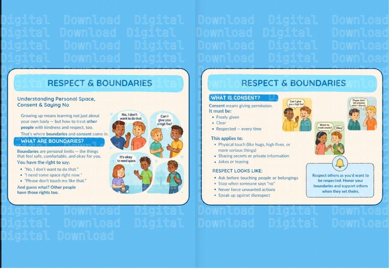 Boys Puberty Guide – Body Positive Book, Ages 9-14 (digital Download ...