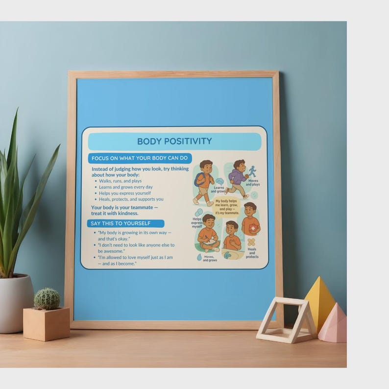 Boys Puberty Guide – Body Positive Book, Ages 9-14 (digital Download ...