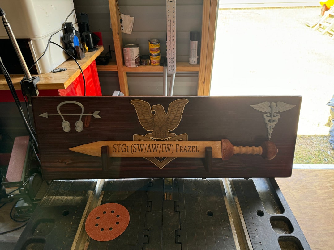 Rudis / Rank Wall Plaque Display - Etsy