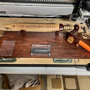 Custom Base W/ Rudis Word and Hammer - Etsy