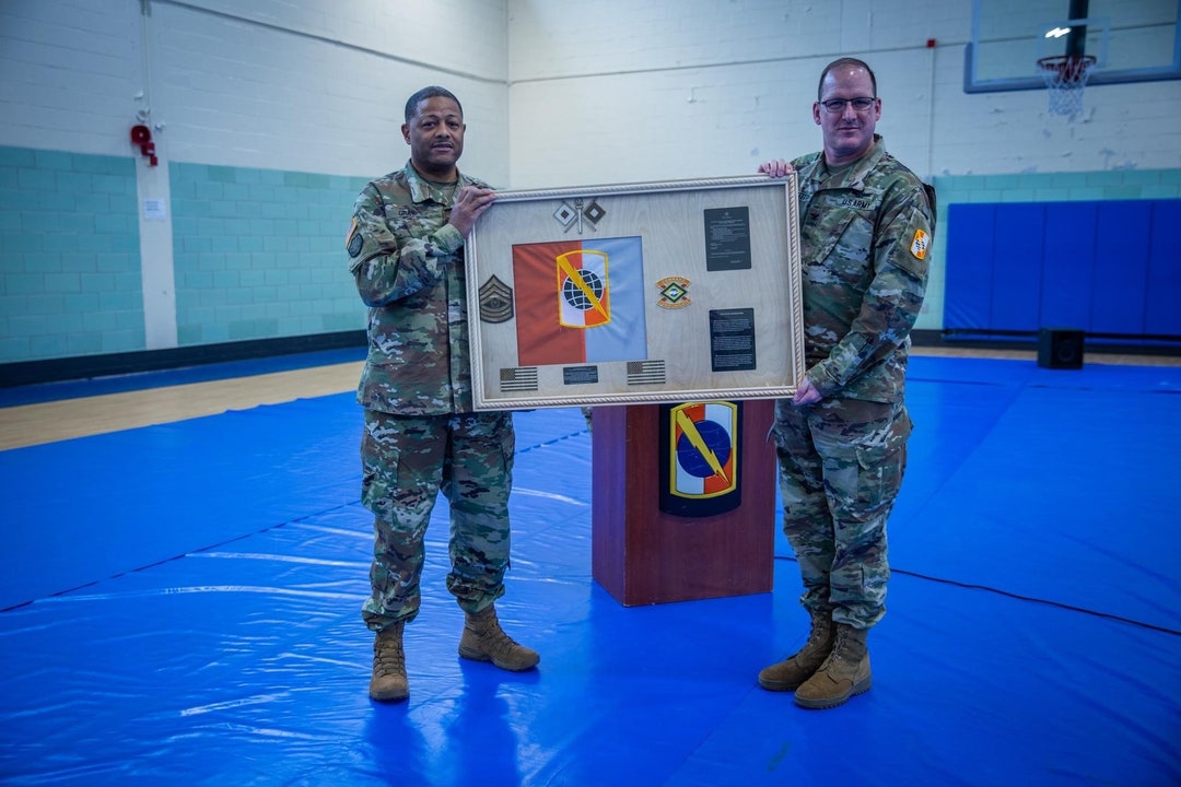 Unit Colors/ Guidon Wall Plaque W/ Unit History - Etsy