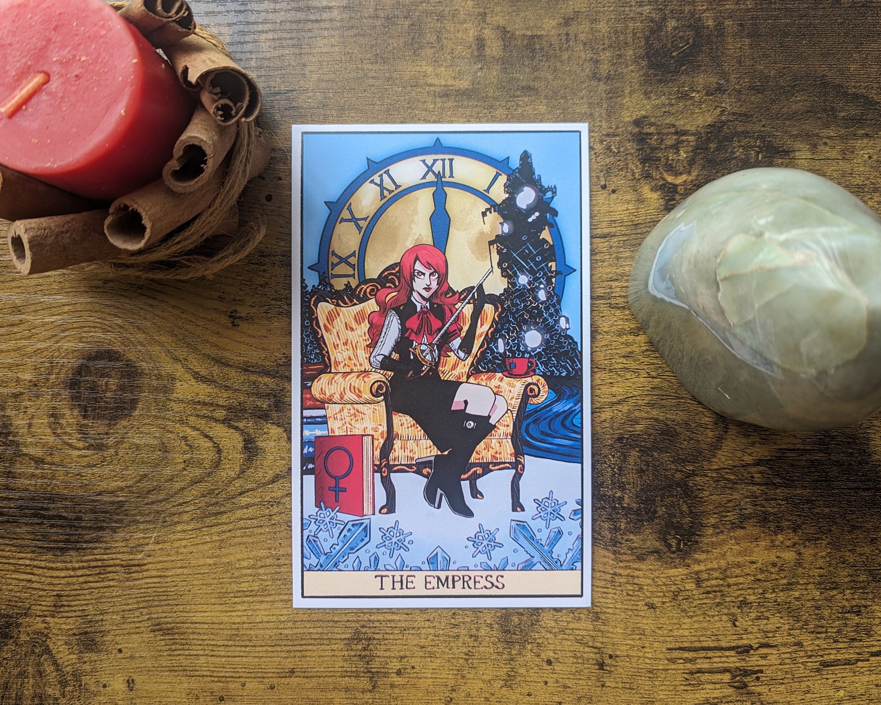 Persona 3: Reload Mitsuru Empress Tarot Card Print - Etsy