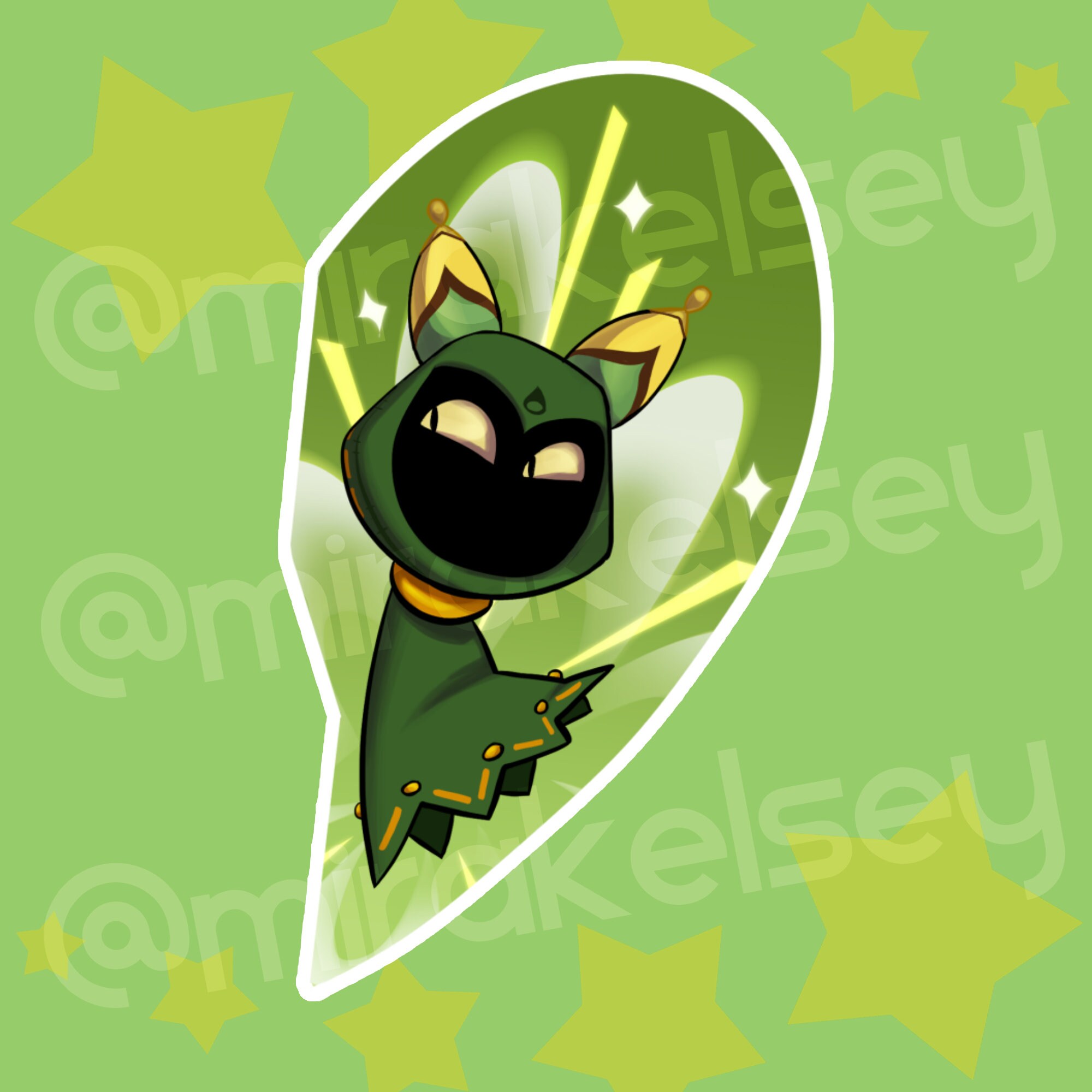 Genshin Impact Sticker Set Best Friends Cullein Anbar and - Etsy