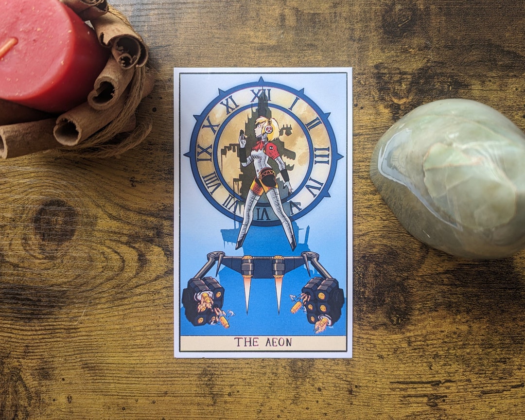 Persona 3: Reload Aigis Aeon Tarot Card Print - Etsy