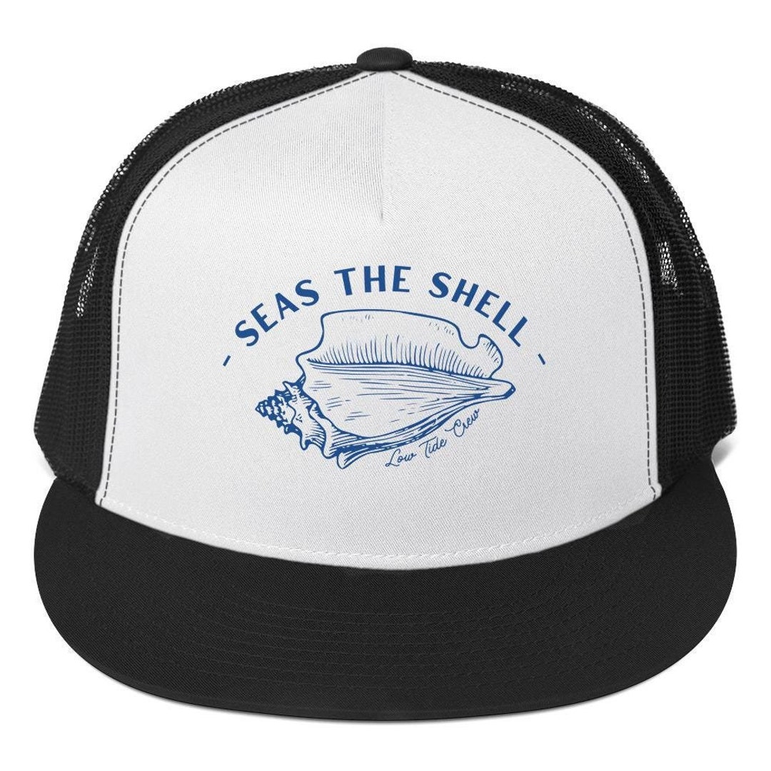 Seas the Sea Shell Trucker Hat - Etsy