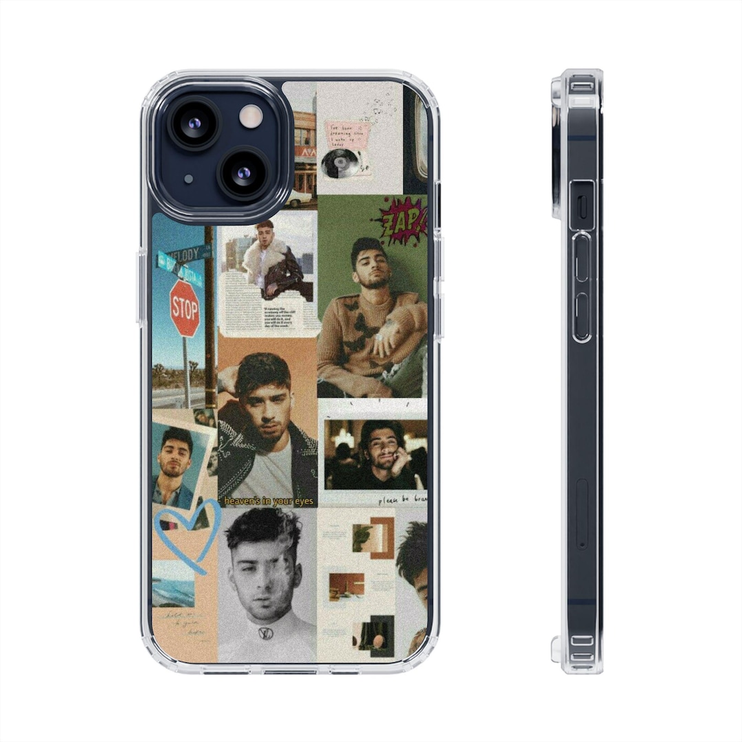 Zayn Malik Collage Phone Case: Clear Protective Cover - Etsy