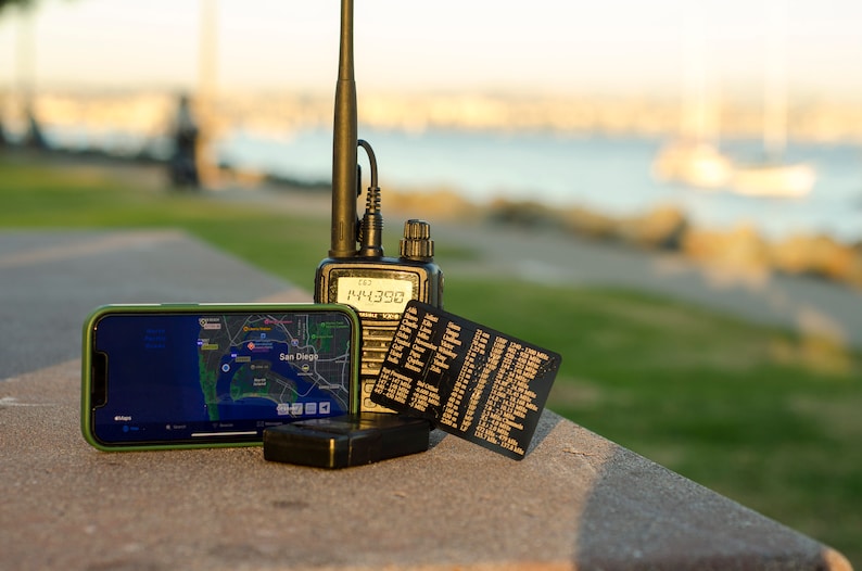 Ham Radio Card ID, Gift for Ham, License, Multi-layer, Reference ...