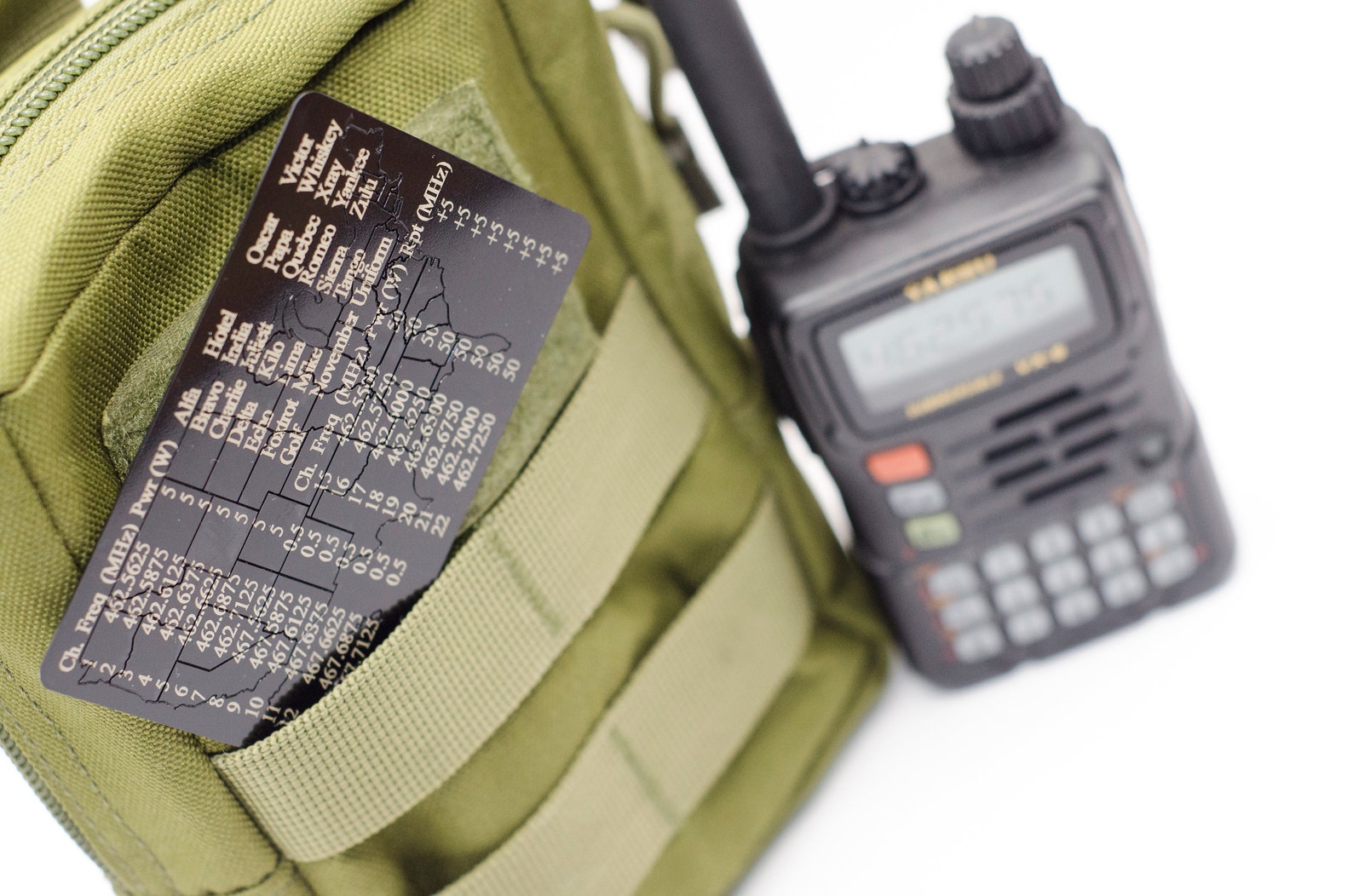 GMRS Radio Card ID, Gift for GMRS Operator, License, Multi-layer ...