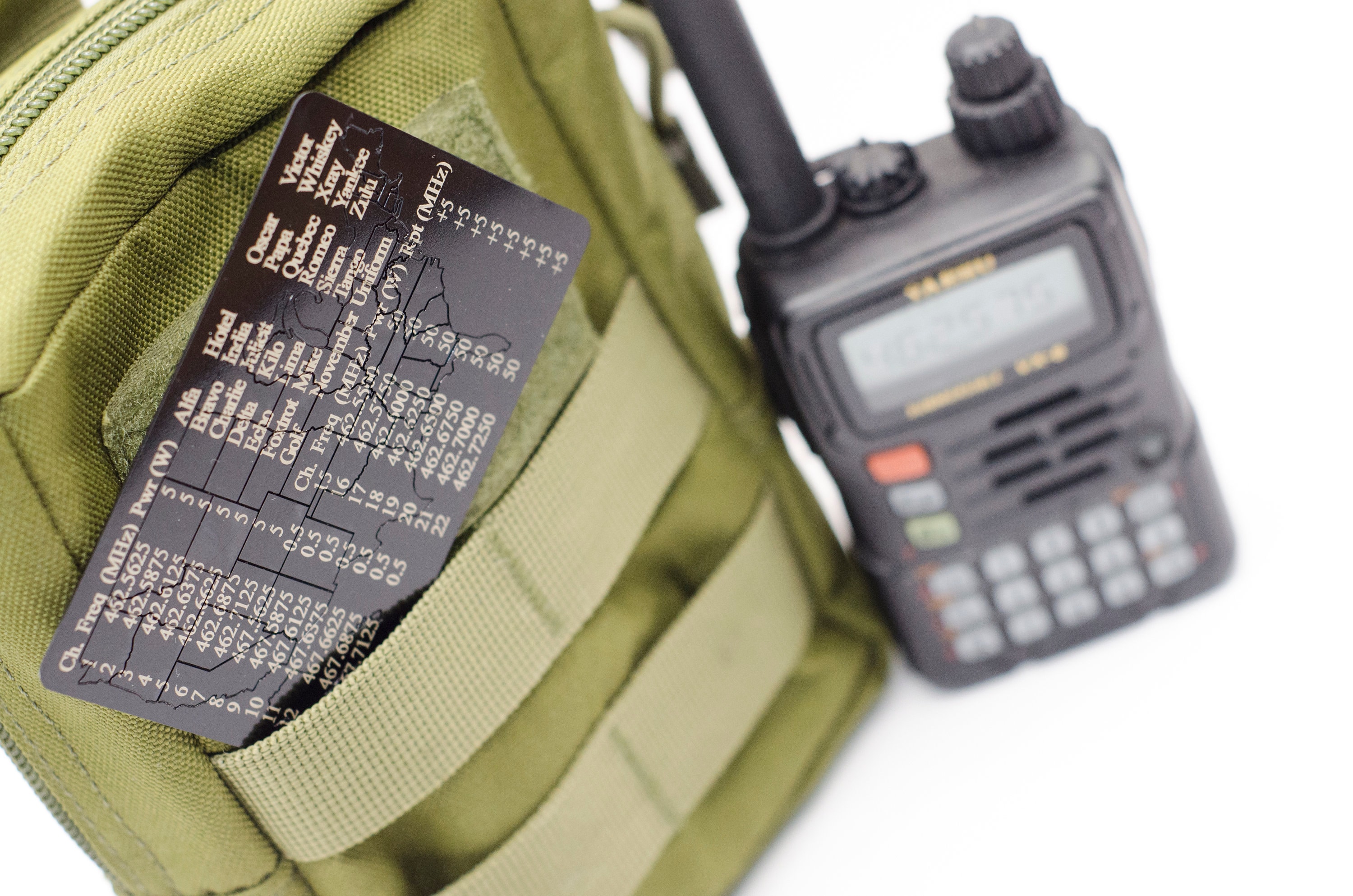 GMRS Radio Card ID, Gift for GMRS Operator, License, Multi-layer ...