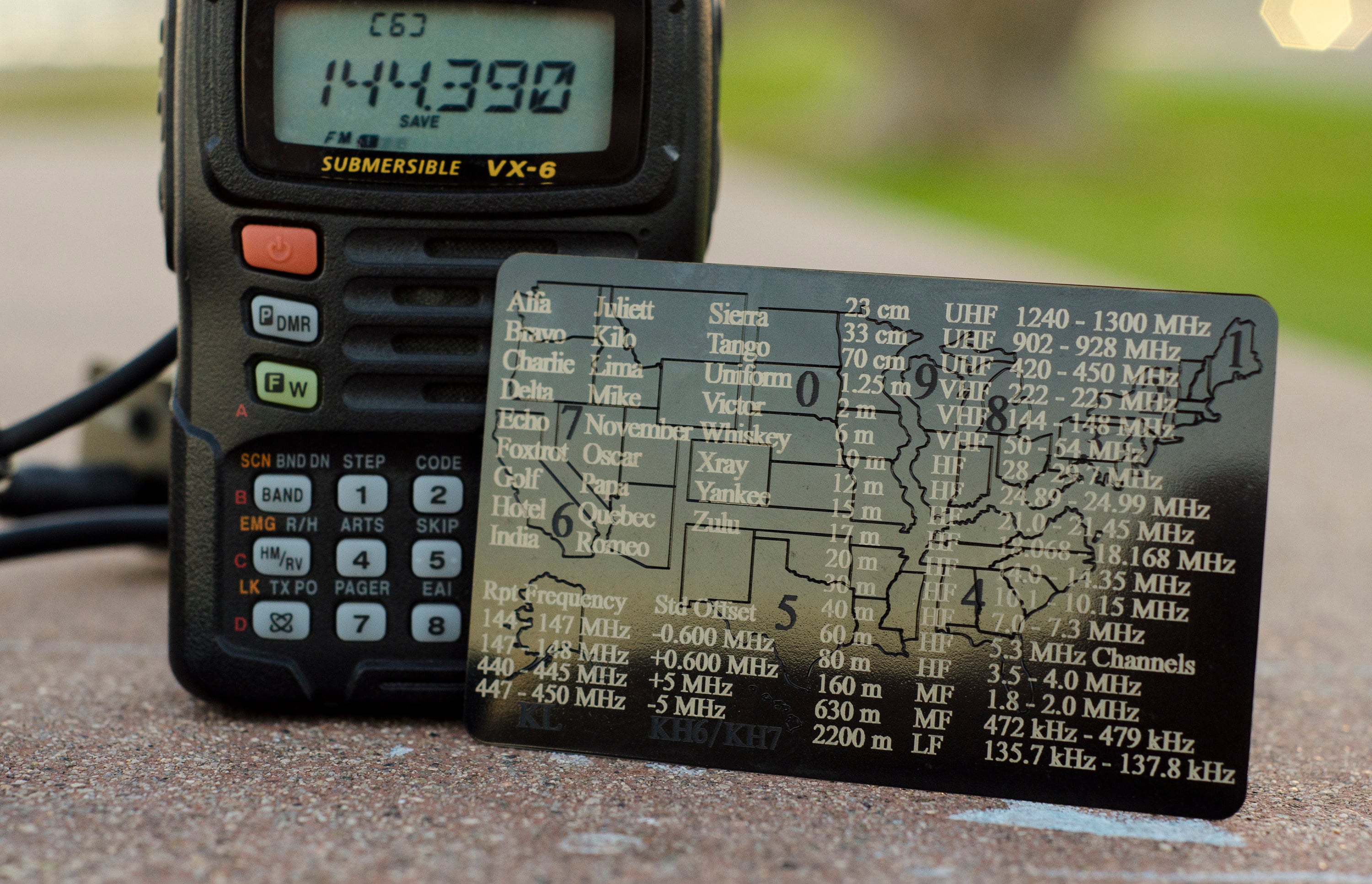 Ham Radio Card ID, Gift for Ham, License, Multi-layer, Reference Information, Ham Made - Etsy