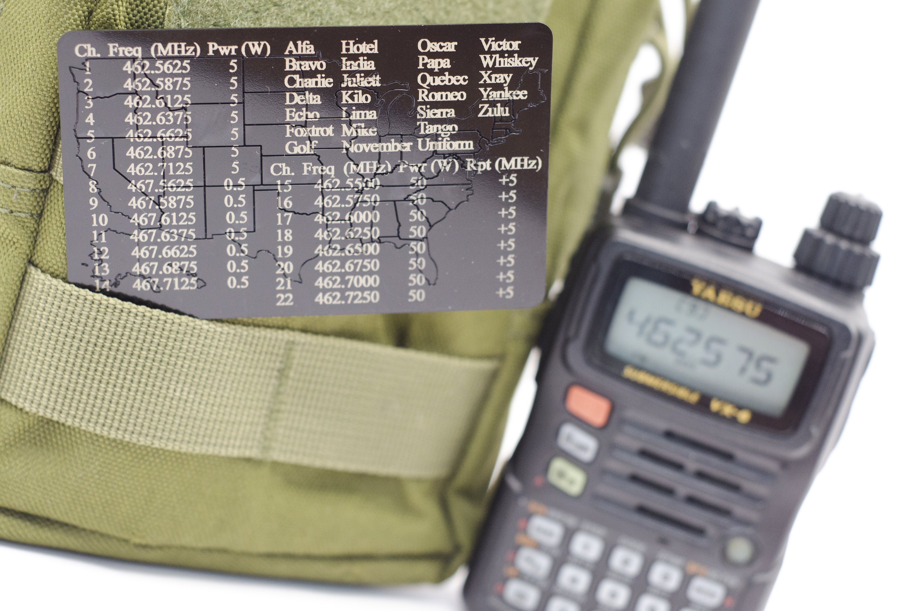 GMRS Radio Card ID, Gift for GMRS Operator, License, Multi-layer ...