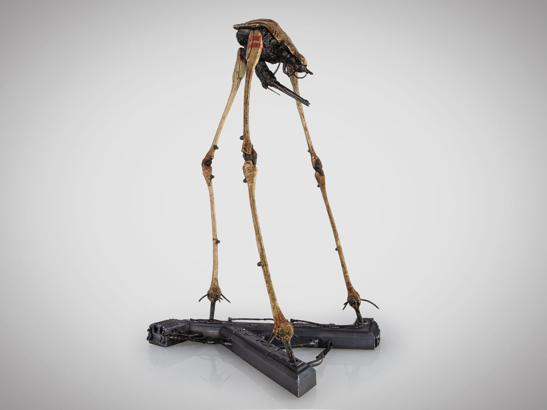 Half Life 2 Strider With Base Walker Mech Alien 1/32 Miniature Scale ...