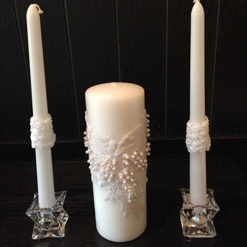 Wedding Unity Candles - Etsy