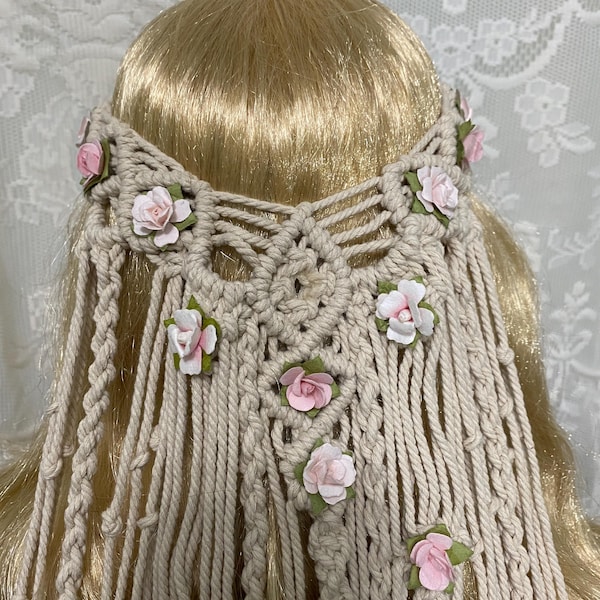 Macrame Wedding Veil - Etsy