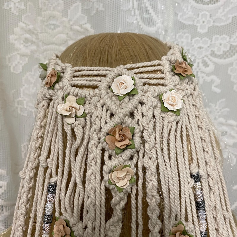 Macrame Wedding Veil - Etsy