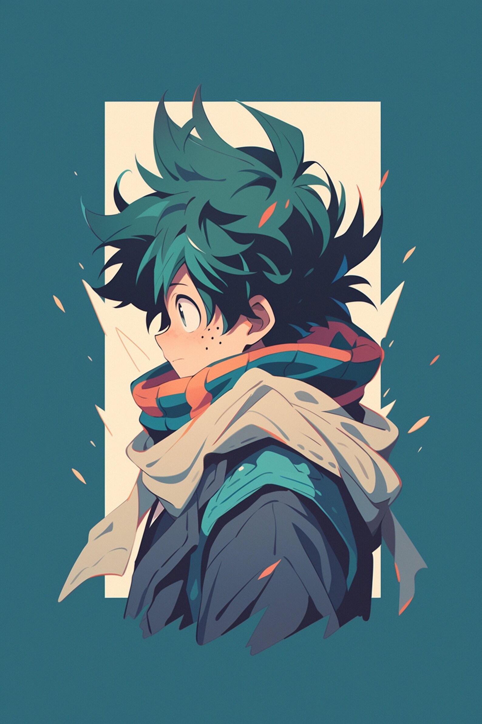 Famous Six Anime Poster Set-ai Digital Art Poster,printable Poster,png ...