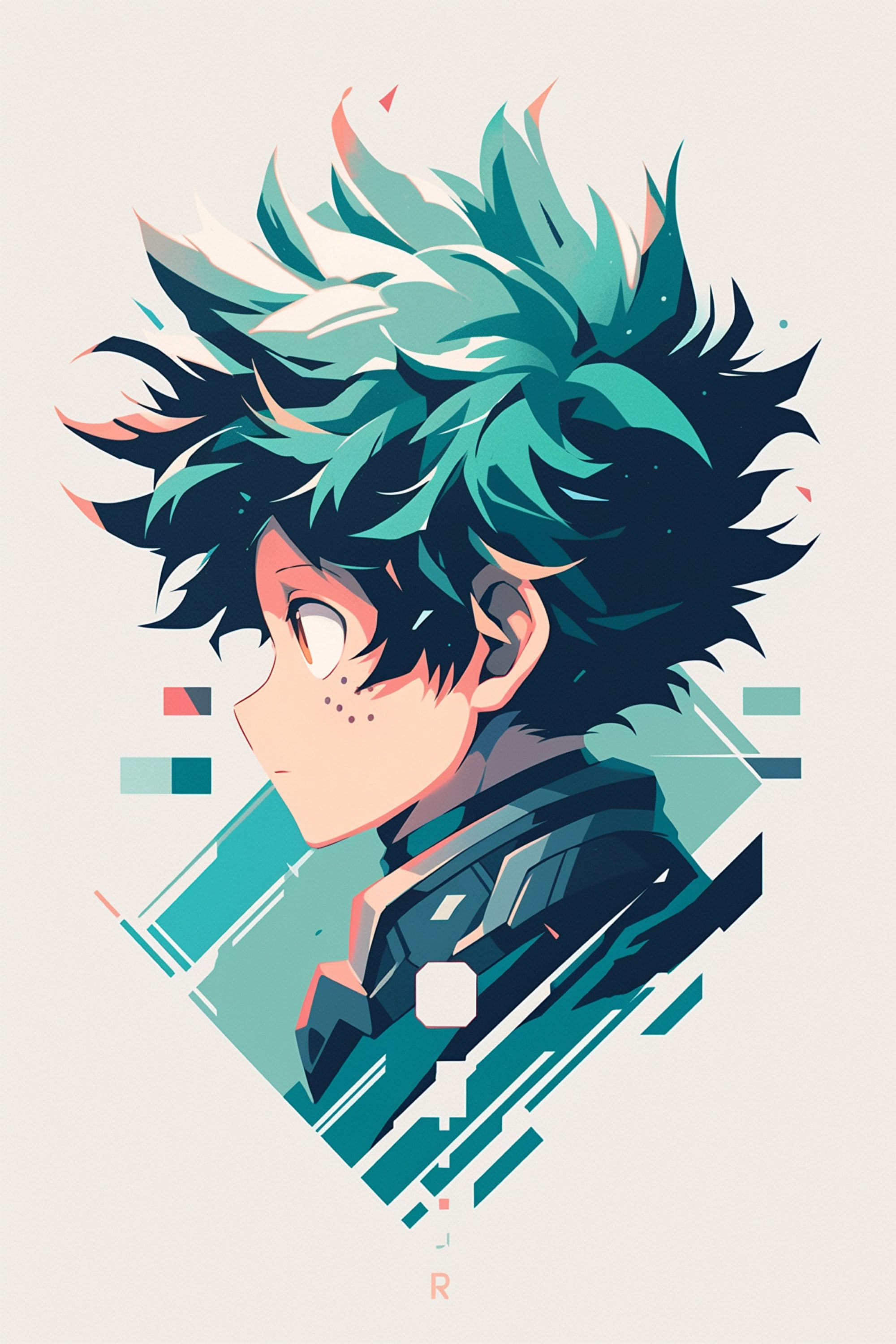 Famous Six Anime Poster Set-ai Digital Art Poster,printable Poster,png ...