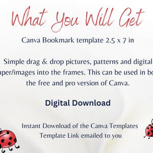 Printable Bookmark Bundle, Book Marks for Kids, Bookmark Custom Canva ...