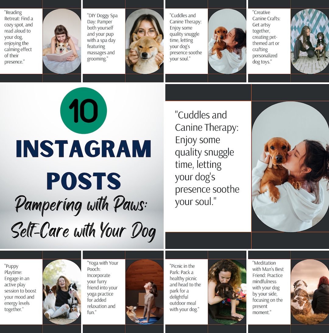 Therapist Instagram Posts, Mental Health Templates, Animal Emotional ...