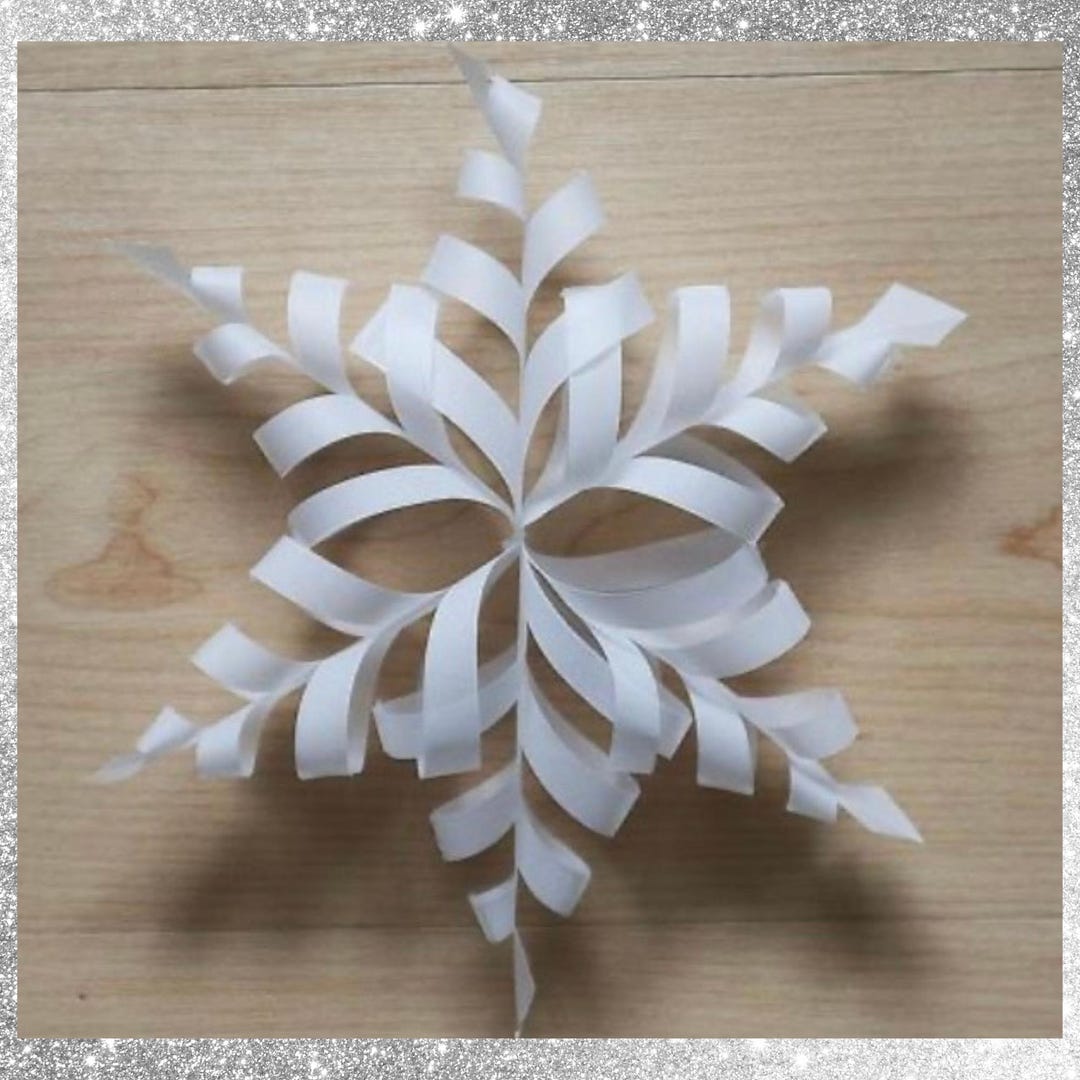 3D Paper Snowflakes Kit - Christmas Crafts - Kids Craft Kit - DIY Craft ...