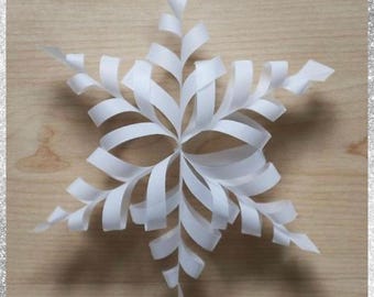 3D Paper Snowflakes Kit - Christmas Crafts - Kids Craft Kit - DIY Craft ...