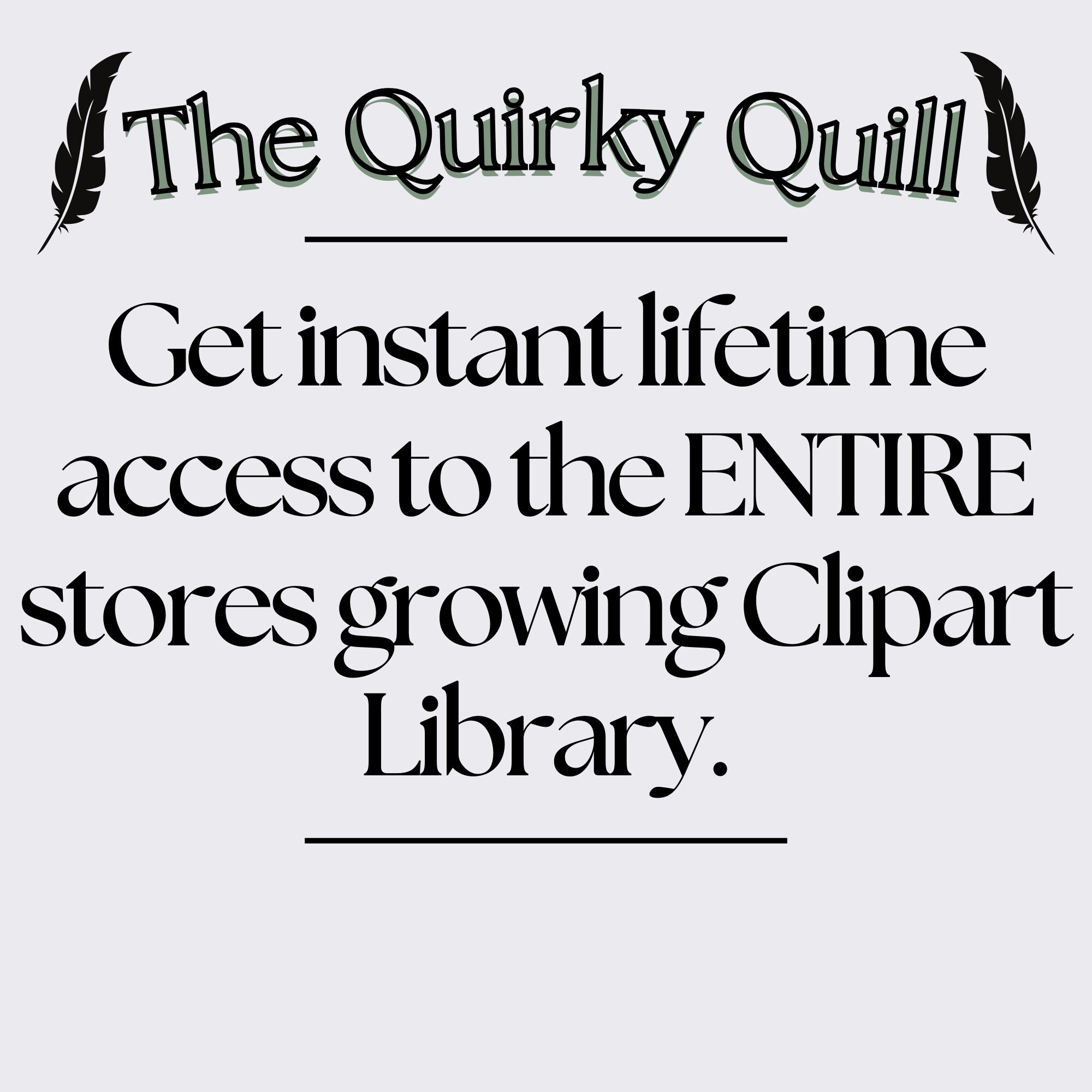 LIFETIME Entire Store Clipart and Design Access! Unlimited Downloads ...