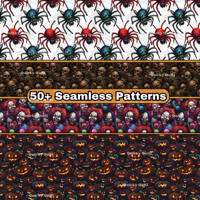 666 Ultimate Horror Bundle, PNG Clipart Pack, Horror Character ...