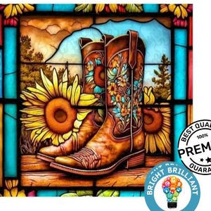 Cowboy Boots- Wooden Jigsaw Puzzle, Round, Uniquely-shaped Pieces ...
