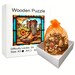 Cowboy Boots Wooden Jigsaw Puzzle, Round, Uniquely-shaped Pieces ...