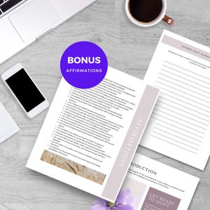 Mindset Shift Journal, Growth Mindset Personal Development Workbook ...