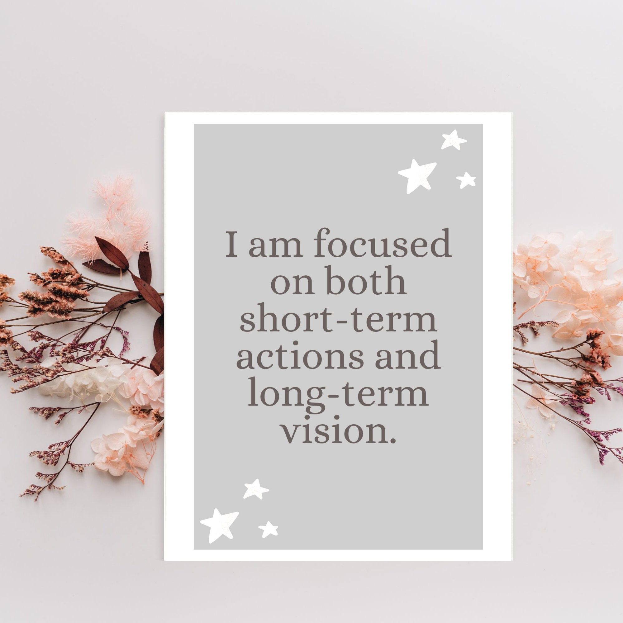 Printable Leadership Affirmation Cards for Motivation Editable Daily ...