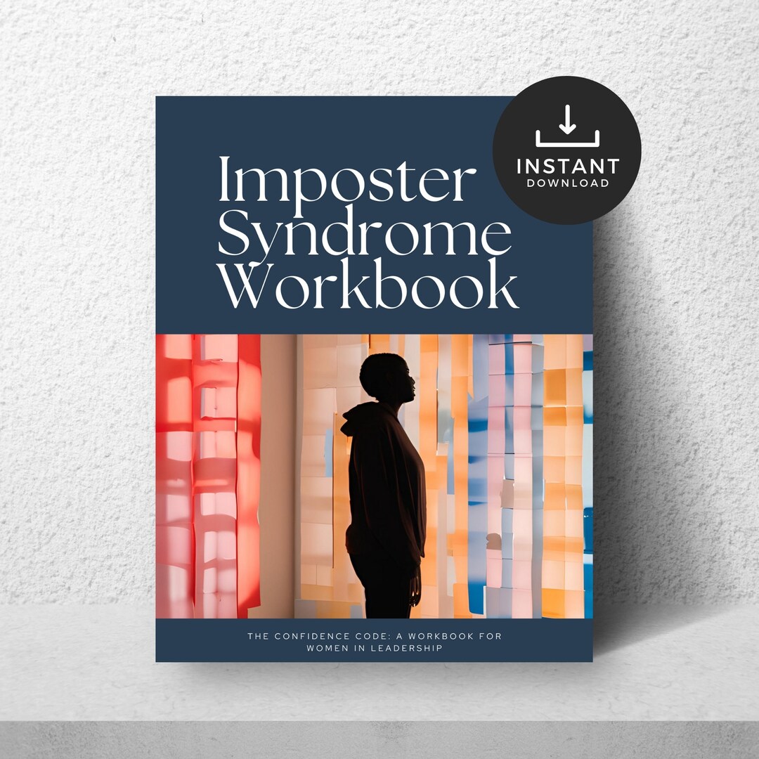 Imposter Syndrome Workbook, Self Help Template, Personal Growth Planner ...
