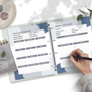 Small Business Planner, Printable Business Template Bundle, Business ...