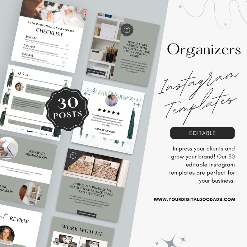 Professional Organizer Instagram Post Organizing Services Social Media ...