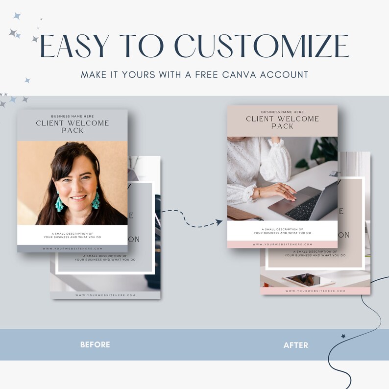 Client Welcome Packet Virtual Assistant Customer Onboarding Editable Virtual Assistant Customer