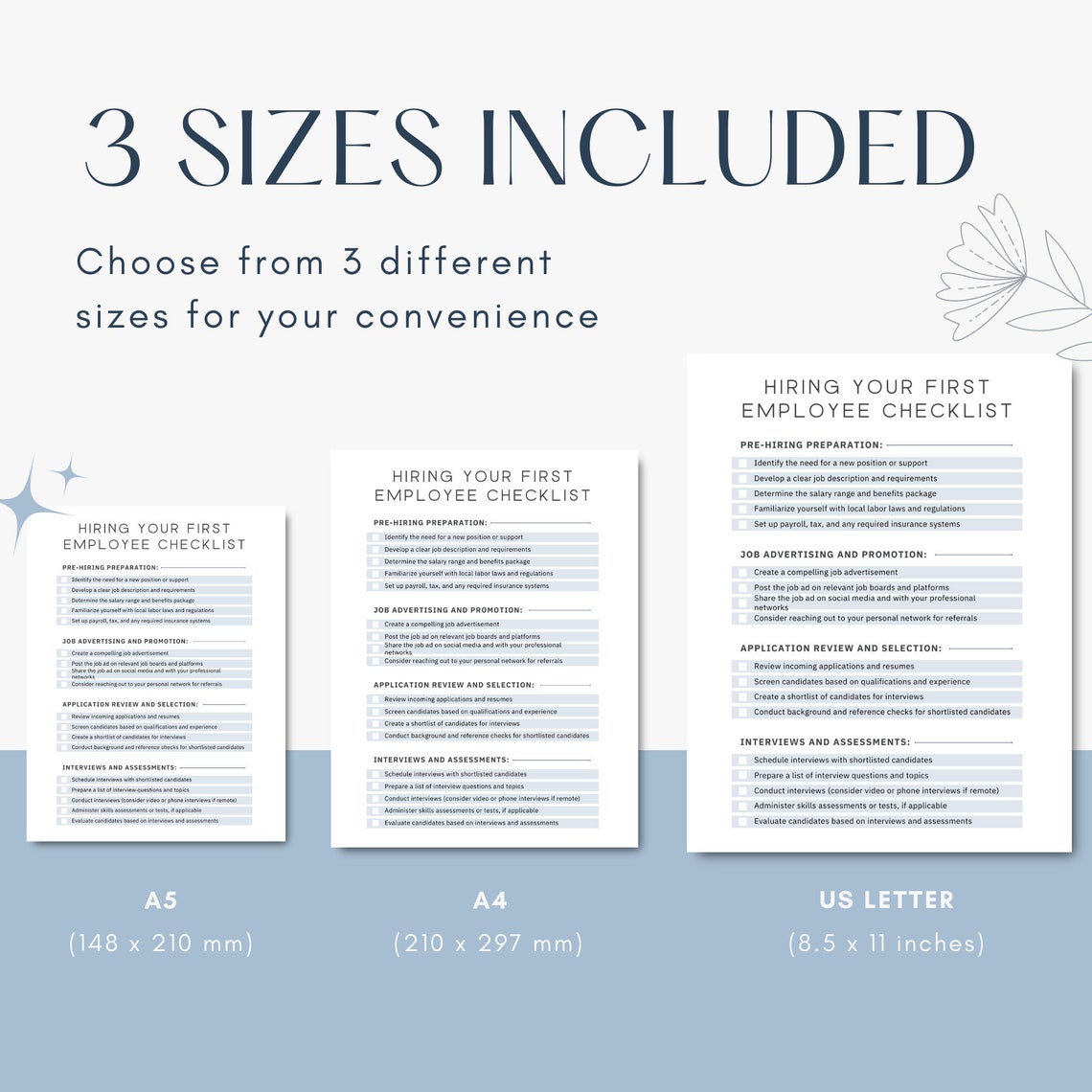 New Employee Bundle New Hire Checklist Onboarding and Integration HR ...