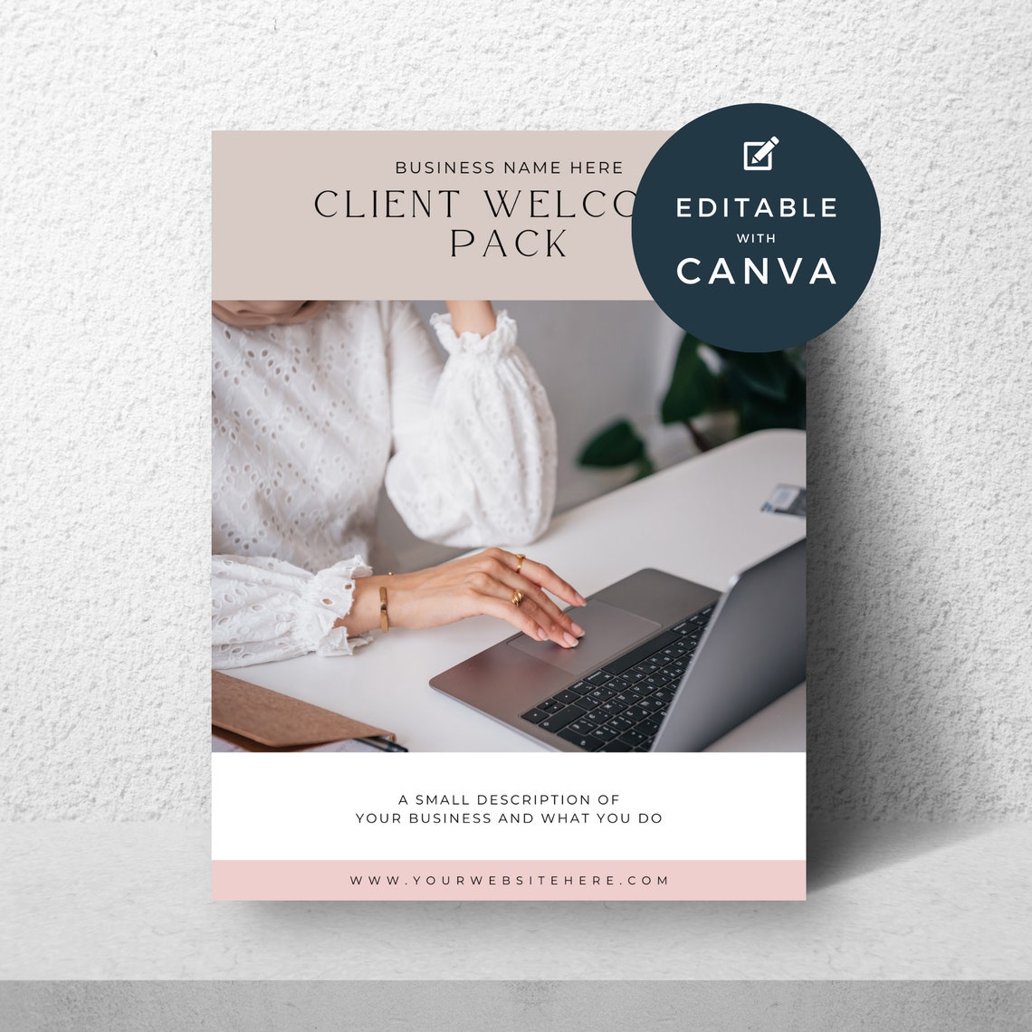 Client Welcome Packet Virtual Assistant Customer Onboarding Editable ...
