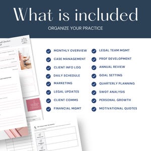 Attorney Planner, Legal Planner for Lawyer Gift, Client Logbook, Case ...