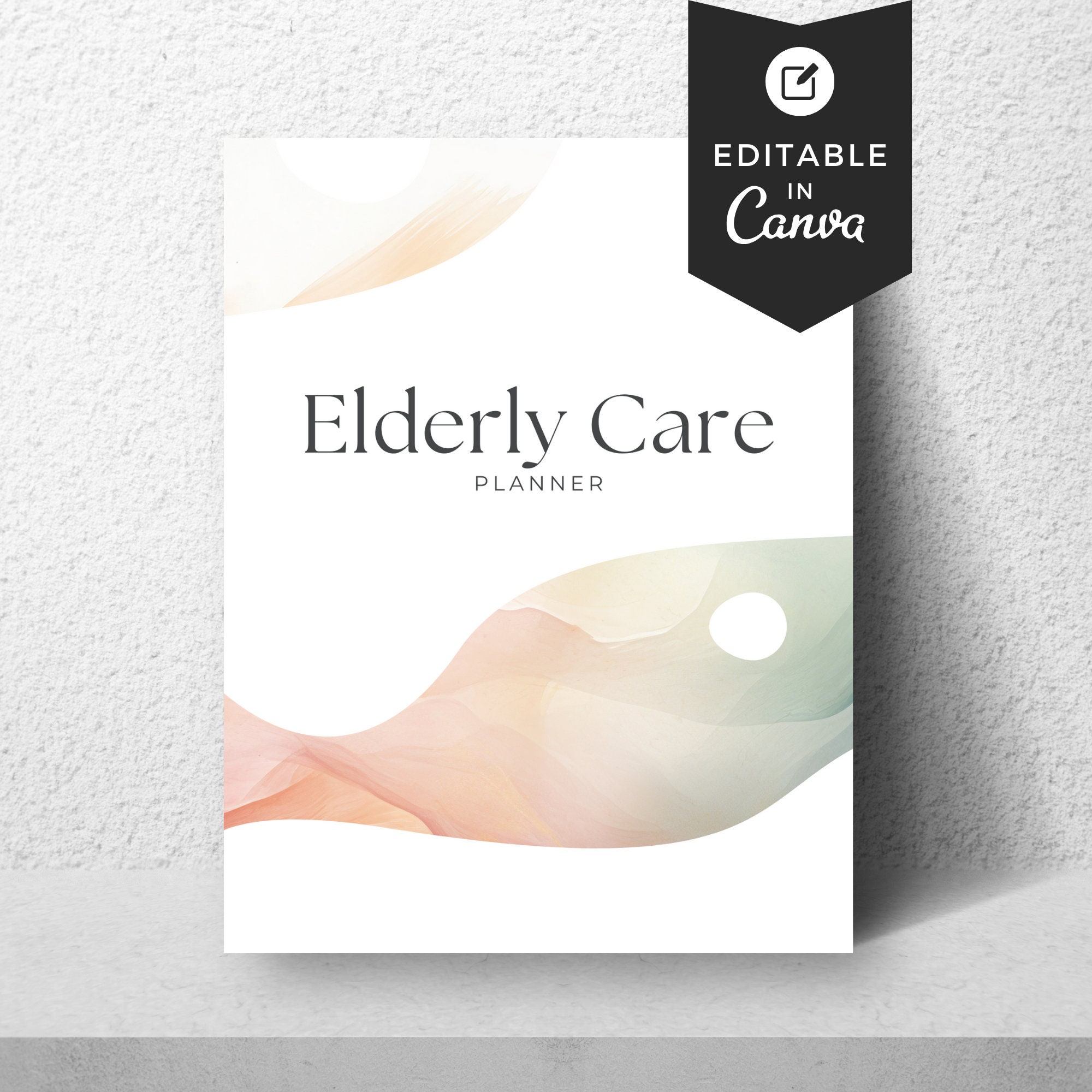 Elderly Care Emergency Binder, Senior Care Planner, Caregiver Planner ...