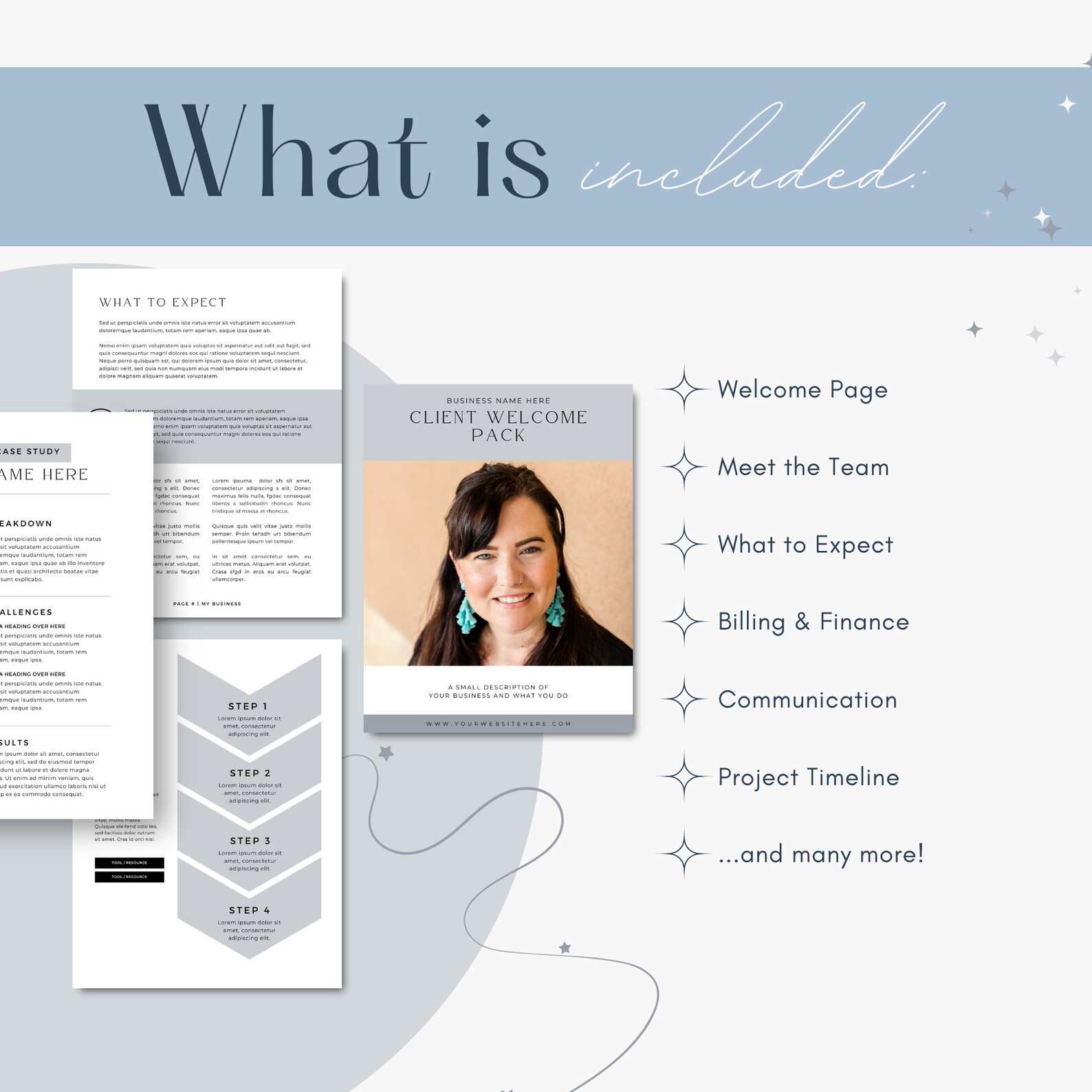 Client Welcome Packet Virtual Assistant Customer Onboarding Editable ...