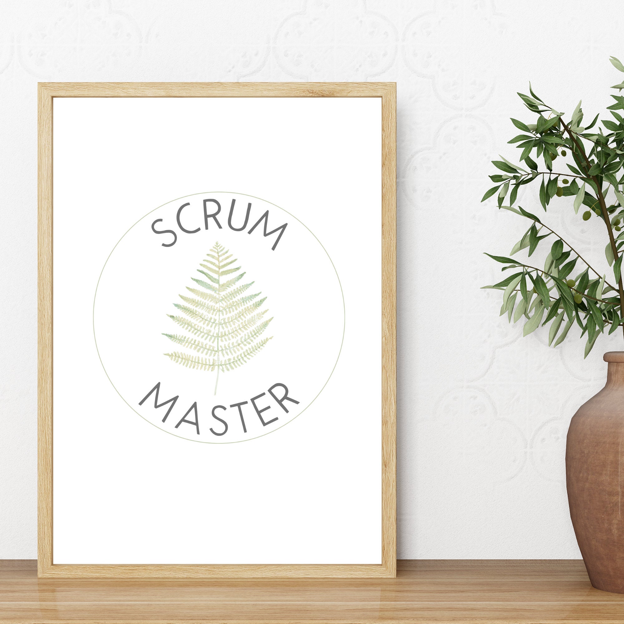 Agile Wall Art Printable Agile Poster for Work Appreciation Gift for ...