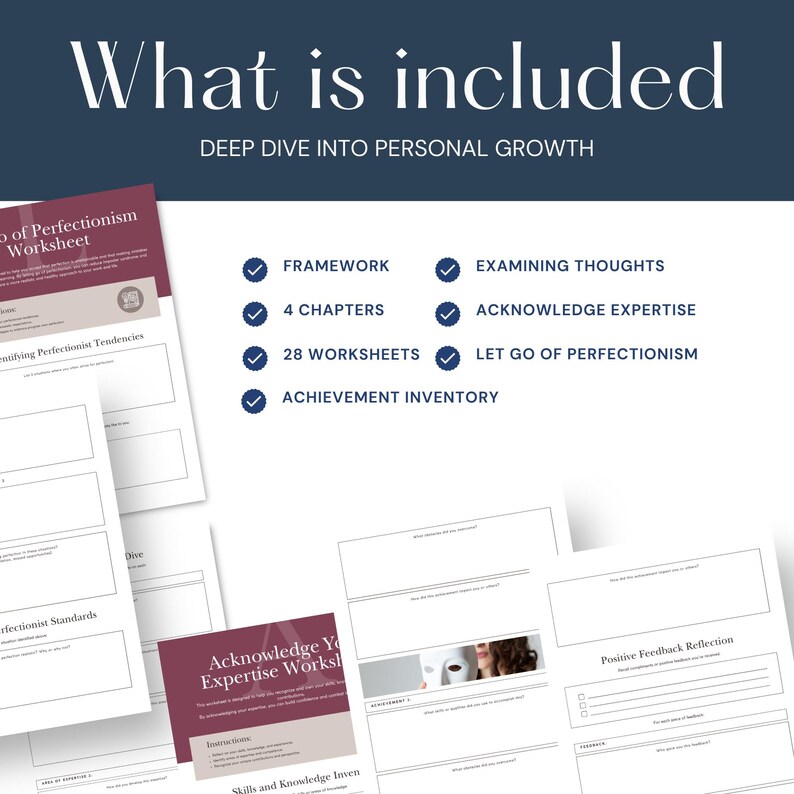 Imposter Syndrome Workbook Printable, Overcome Self-doubt, Build ...