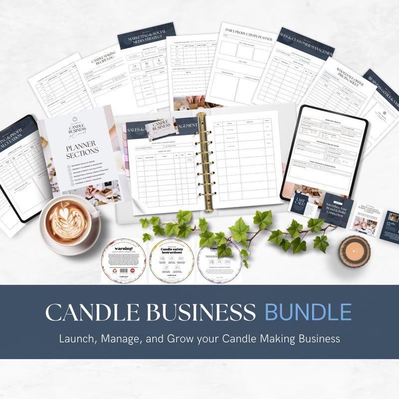 Candle Business Bundle - Etsy