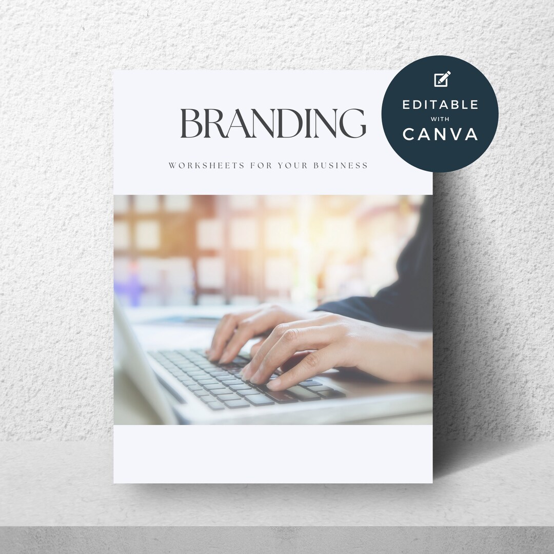 Branding Worksheets for Virtual Assistants Marketing Templates Editable ...